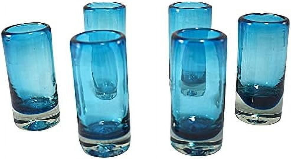 shot glasses | hand blown glass | tequila glasses artisan crafted in ...
