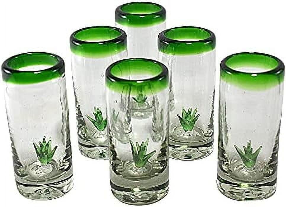 shot glasses | hand blown glass | tequila glasses artisan crafted in ...