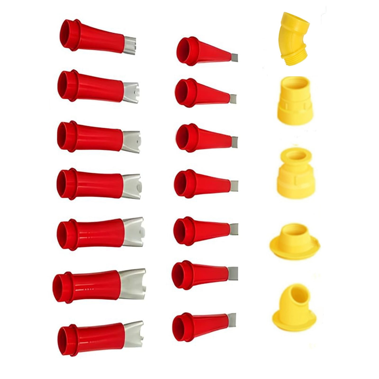 As show Universal Integrated Rubber Nozzle Kit Stainless Steel ...