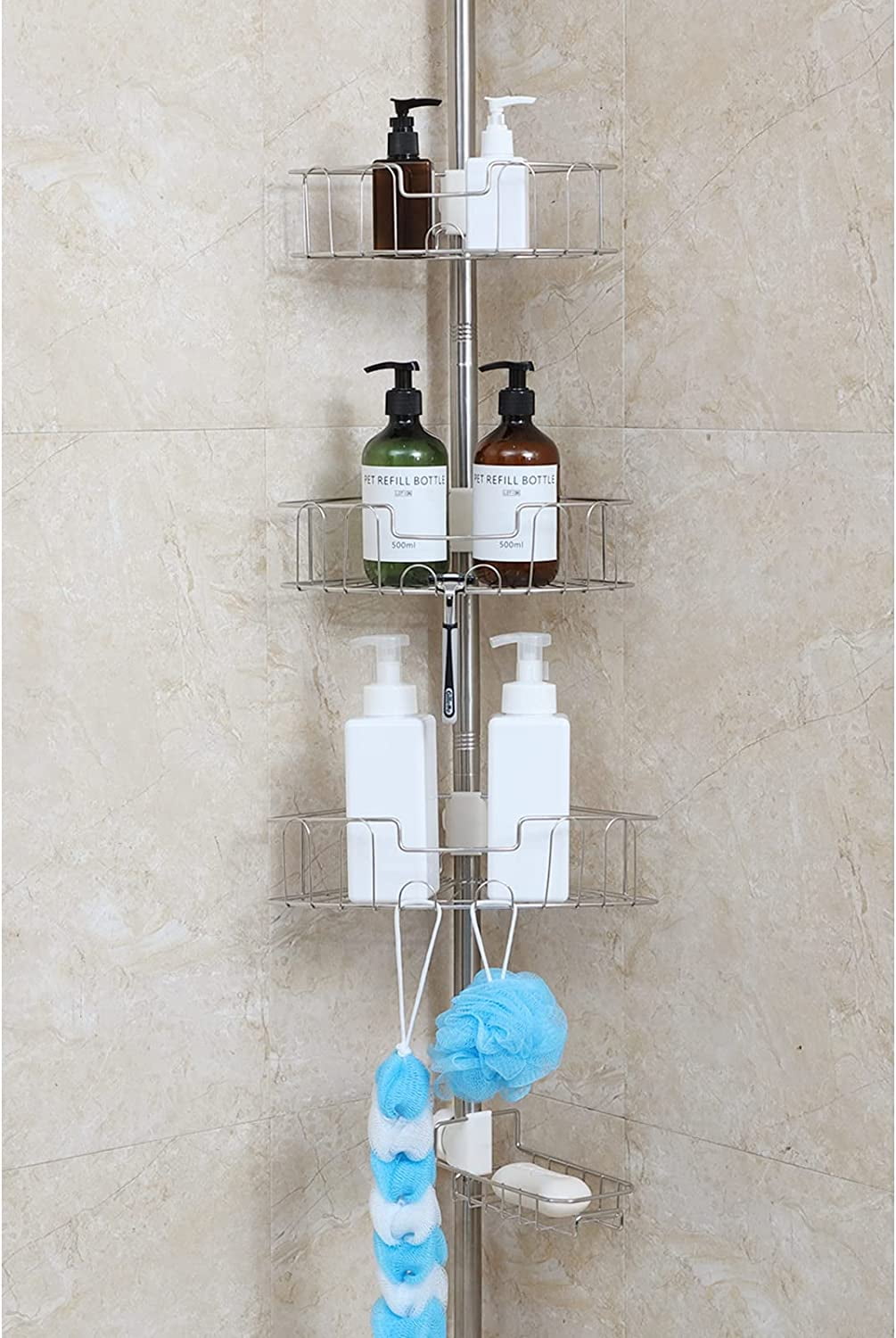 shower caddy corner organizer for bathroom,caddy shelves cirner storage ...