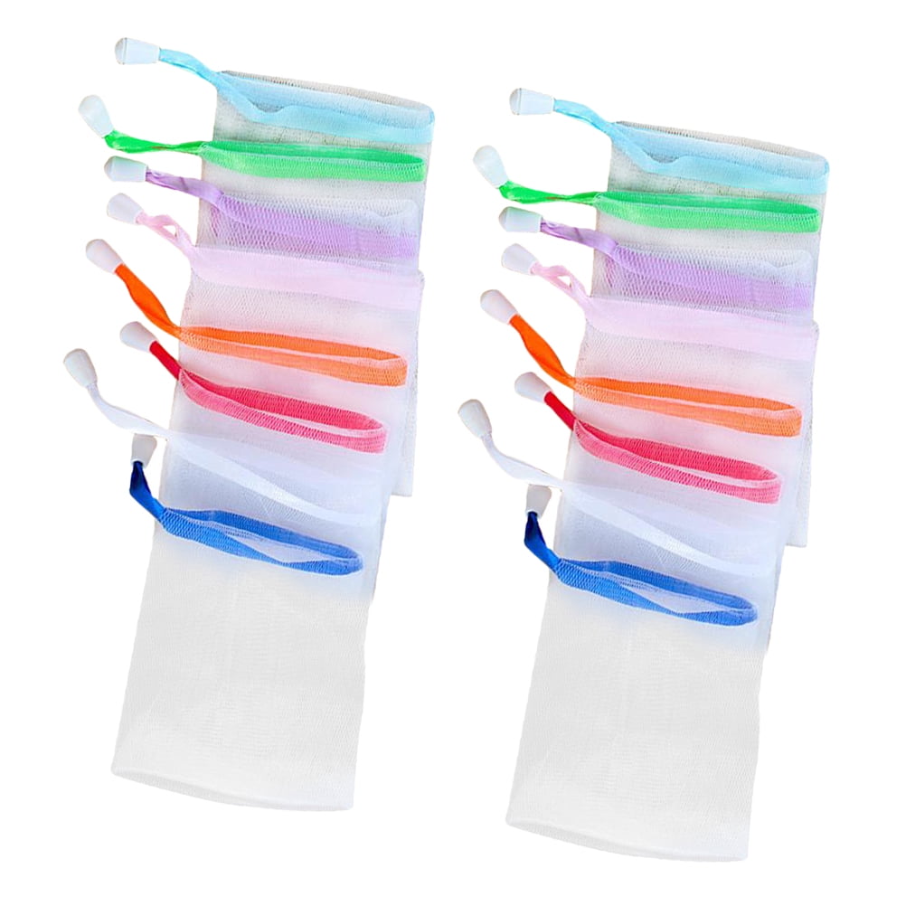 Shower Foaming Nets 25pcs Soap Foaming Net Nylon Foaming Net Shower
