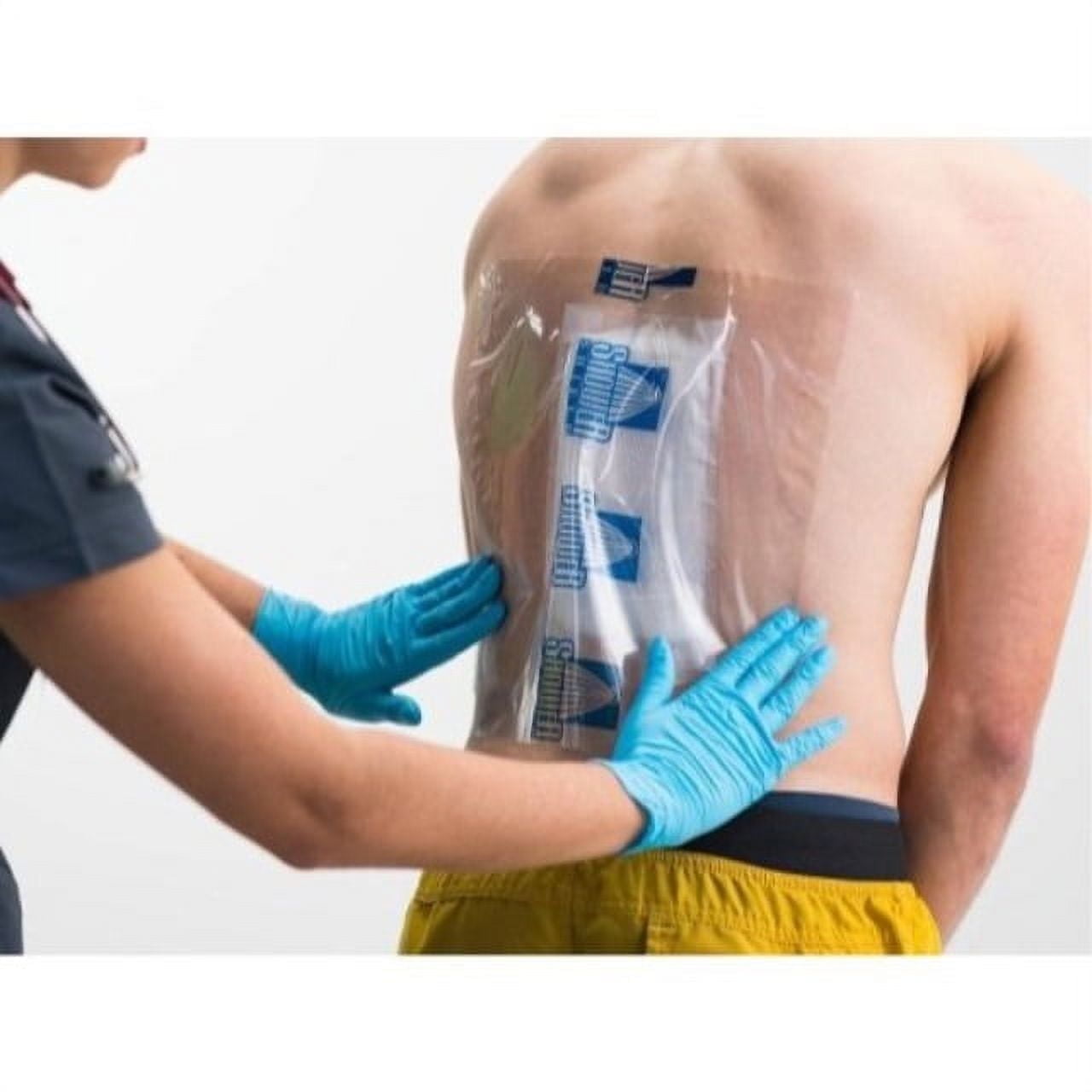 Shower Shield 10x12 Inch Water Barrier for PICC Line, Catheter, Ostomy ...
