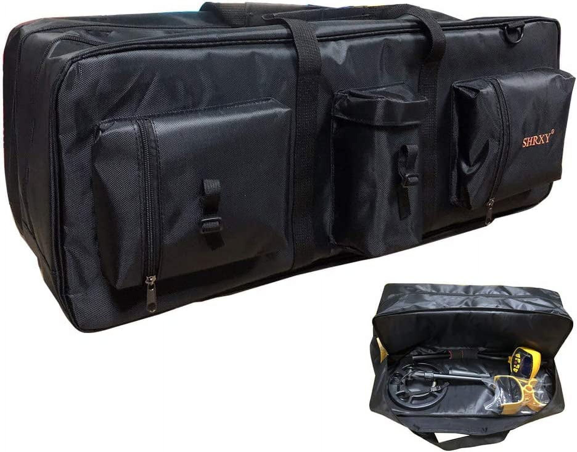 shrxy Metal Detector Carry Bag Portable Waterproof Canvas Storage Bag ...