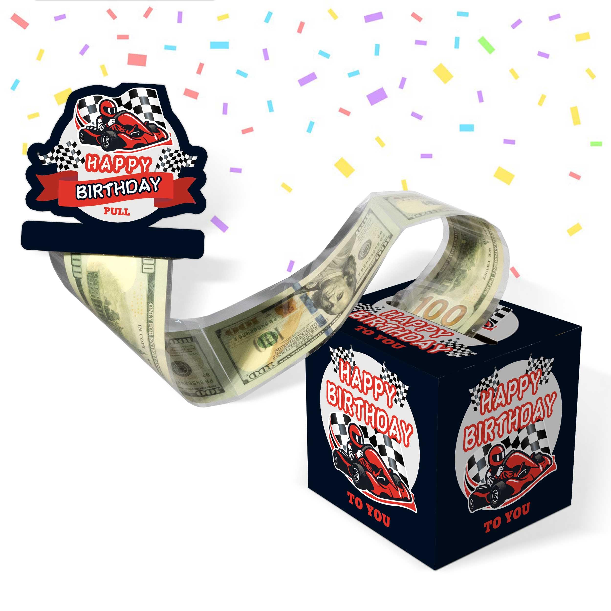 shupai Birthday Money Box for Cash, Money Gift Boxes for Cash with Pull ...