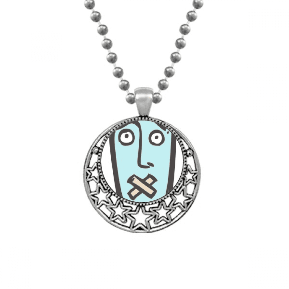 shut up fsketch no necklaces pendant retro moon stars jewelry - Walmart.com