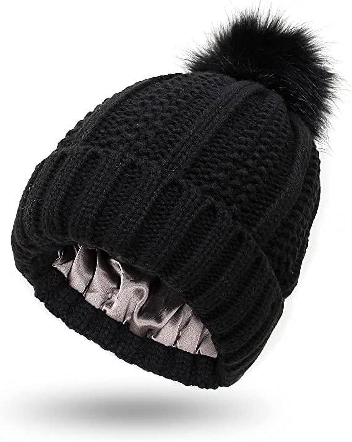 shuwee Beanie Hats for Women Winter, Women Beanie Hats, Knit Beanie ...