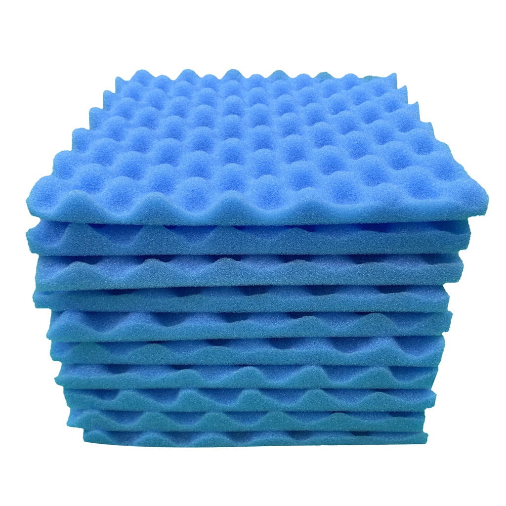 shyuyusa 10Pcs Acoustic Foam Stop Absorption Sponge KTV Soundproof ...