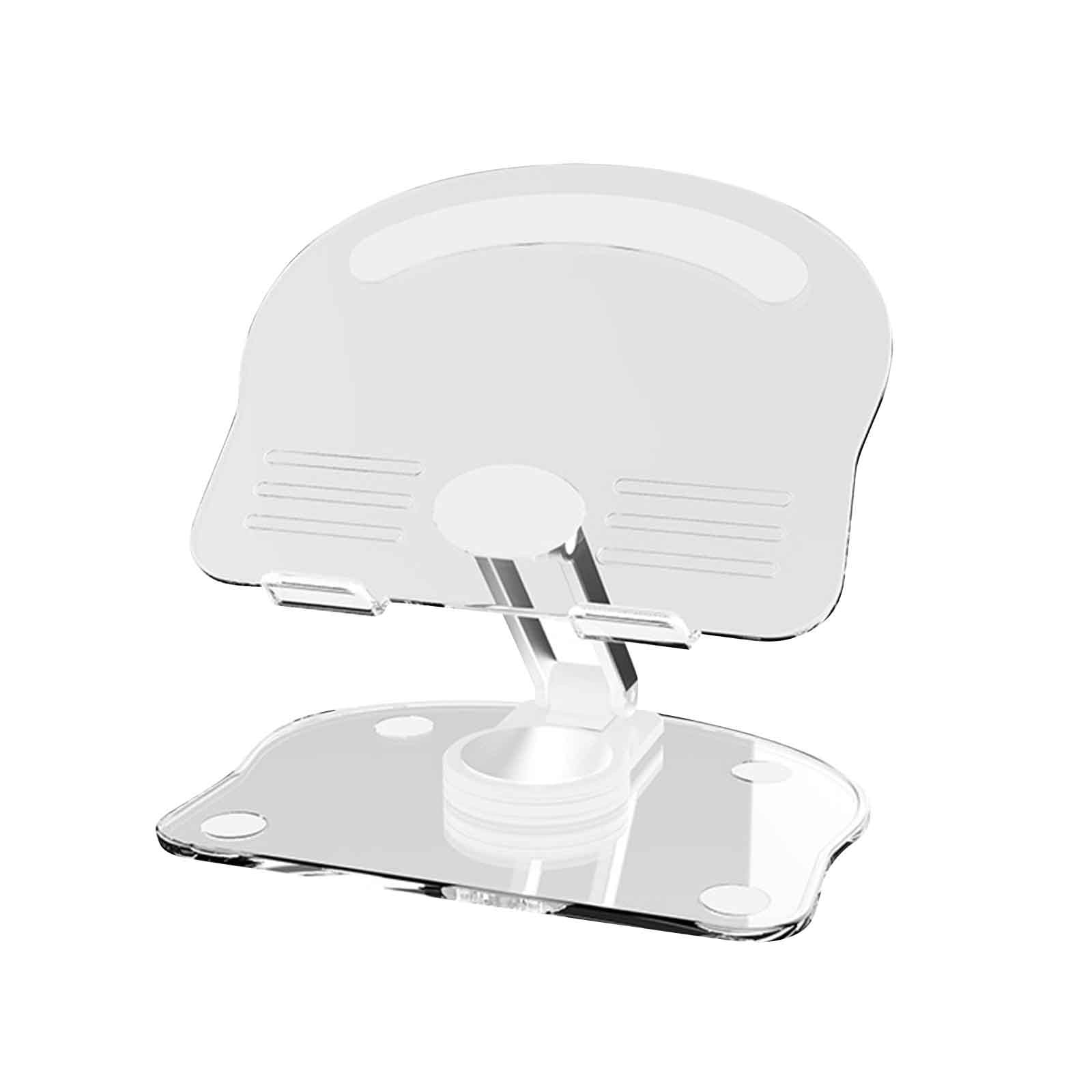 shyuyusa 360°Rotating Acrylic Tablet Stand, Foldable Adjustable ...