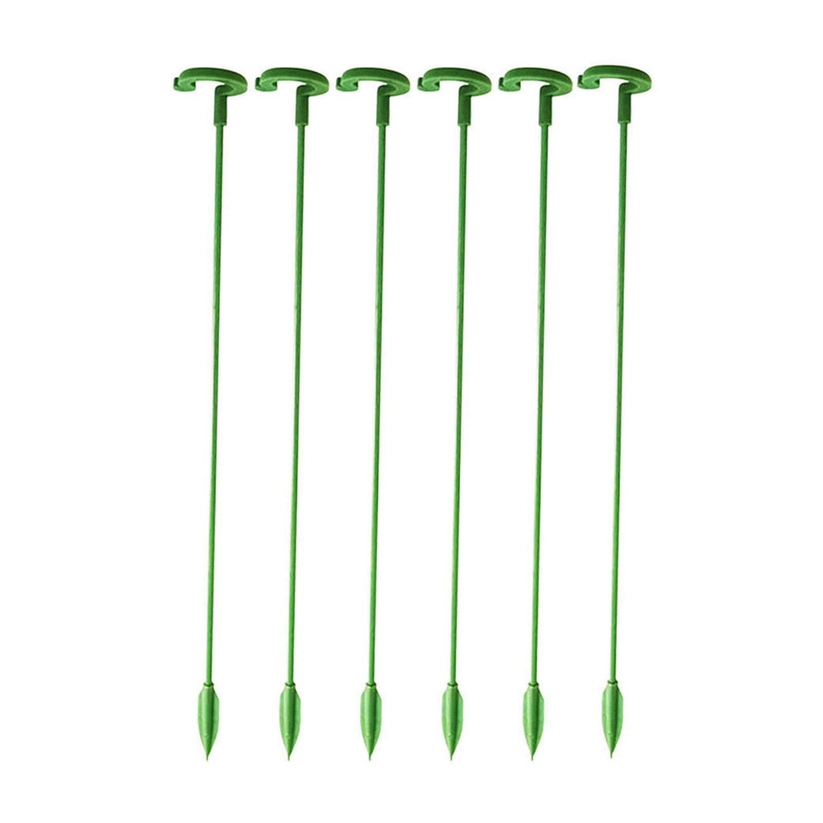 shyuyusa 5pc Plant Stakes, Bendable & Cuttable Flower Support Sticks ...