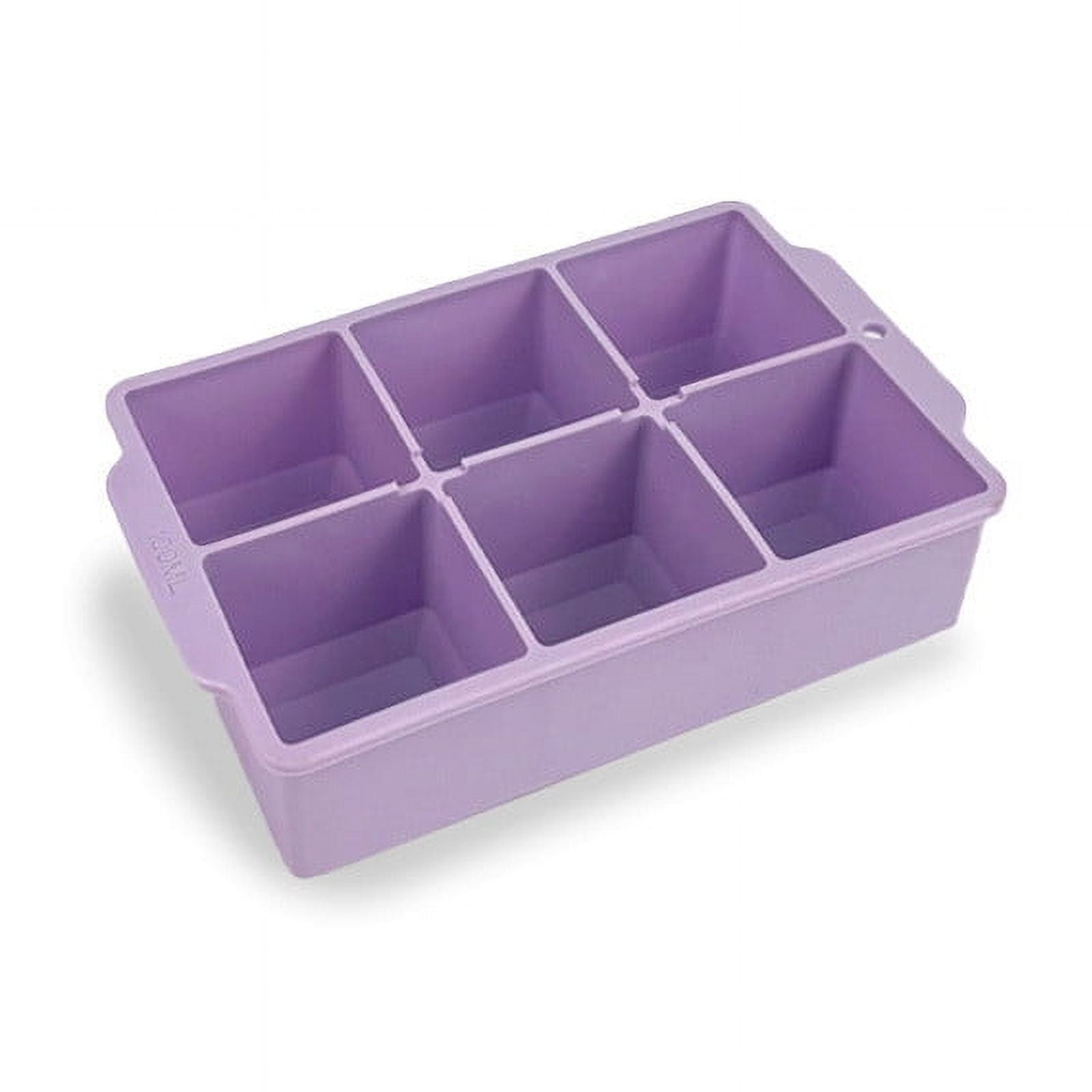 shyuyusa 6-cell Tray with Lid and Bin, Ice Trays for Freezer, Easy Ice ...