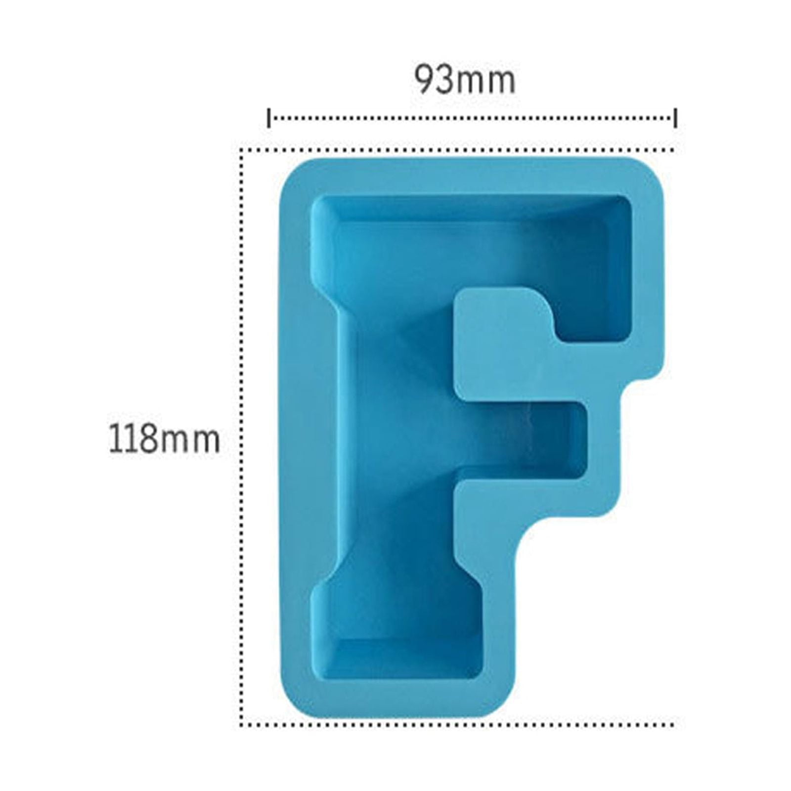 shyuyusa Alphabet Letter Cake Baking Mold - English Shaped Pan For ...