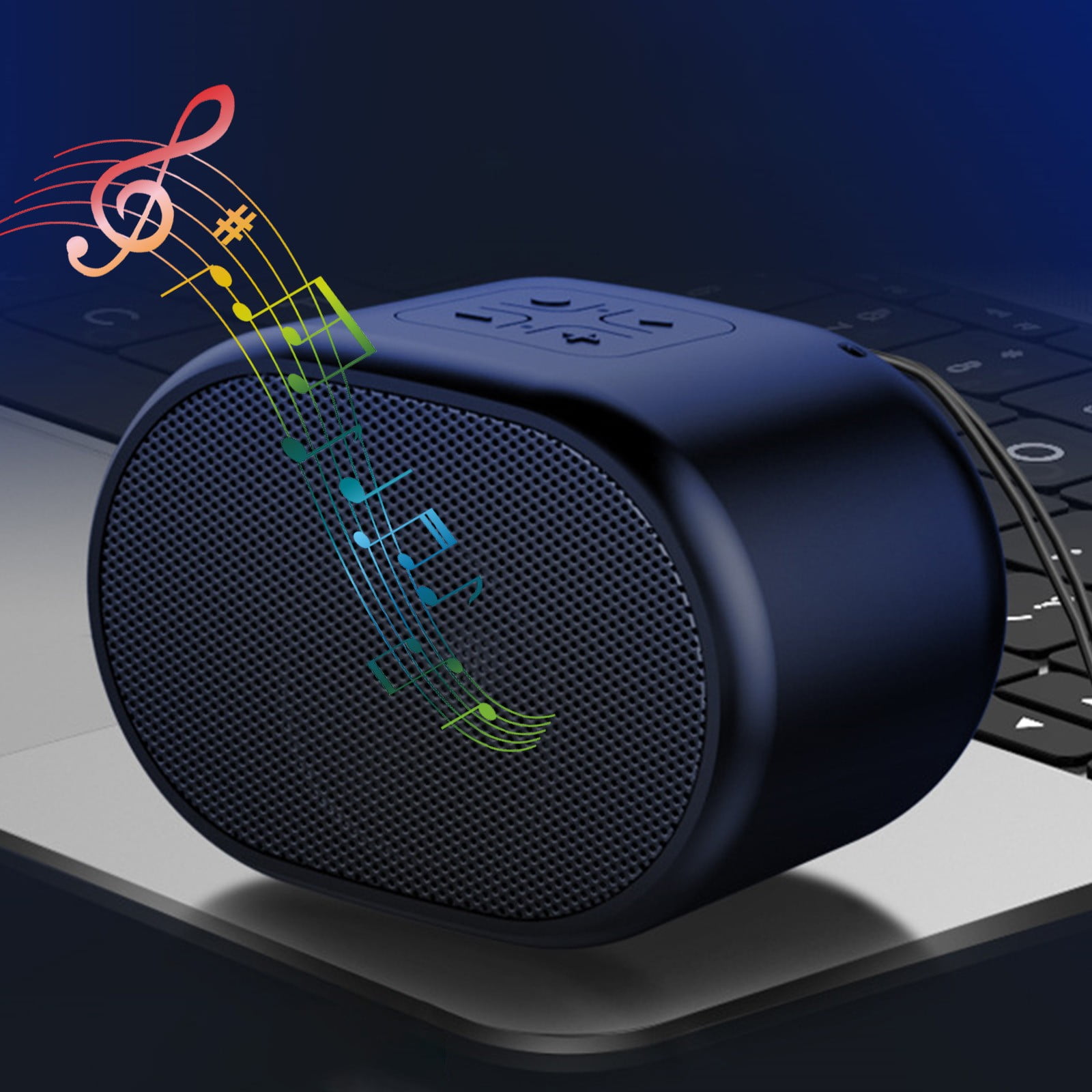 shyuyusa Bluetooth Speaker Portable Wireless Bluetooth Stereo With Card ...