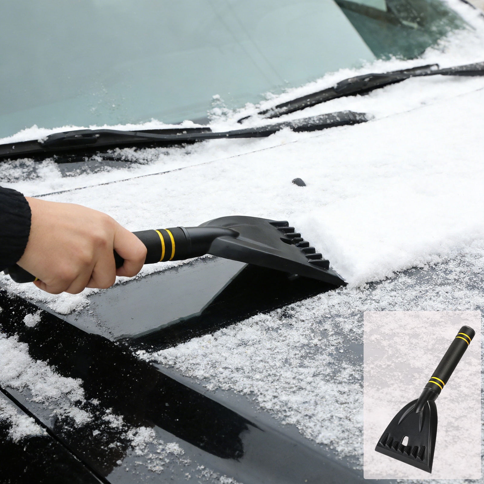 shyuyusa Car Snow Shovel Car Winter Ice Scraper For Windows Glass ...