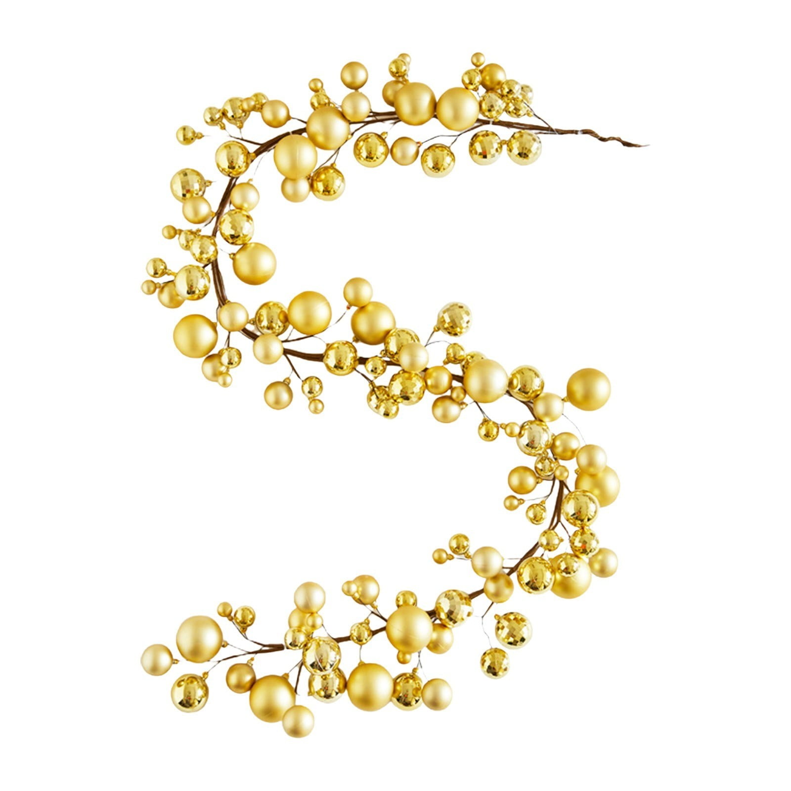 shyuyusa Christmas Hanging Ball Ornaments Set with LED Lights for Tree ...