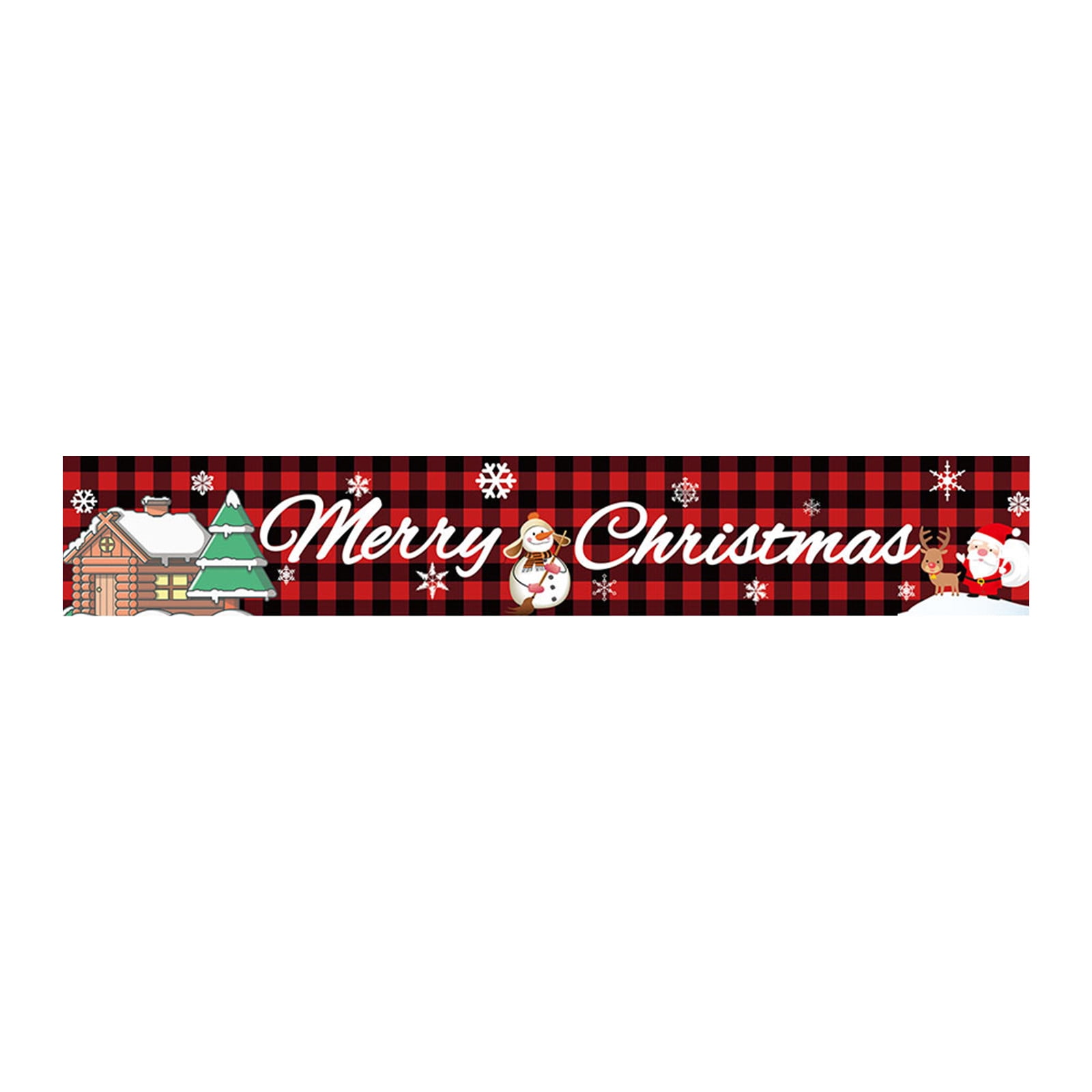 shyuyusa Christmas Party Decorations Letter Banner DIY Letter Banner ...