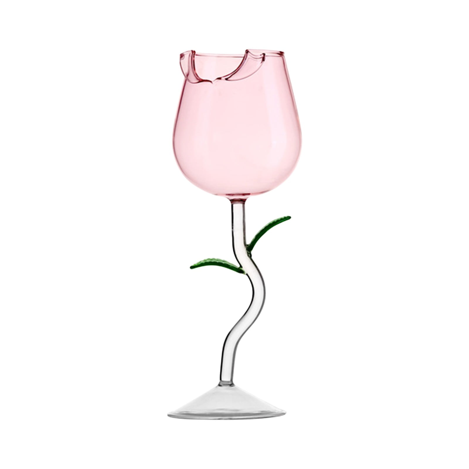 shyuyusa Creative Rose Wine Glasses Crystal Red Wine Glasses Rose ...