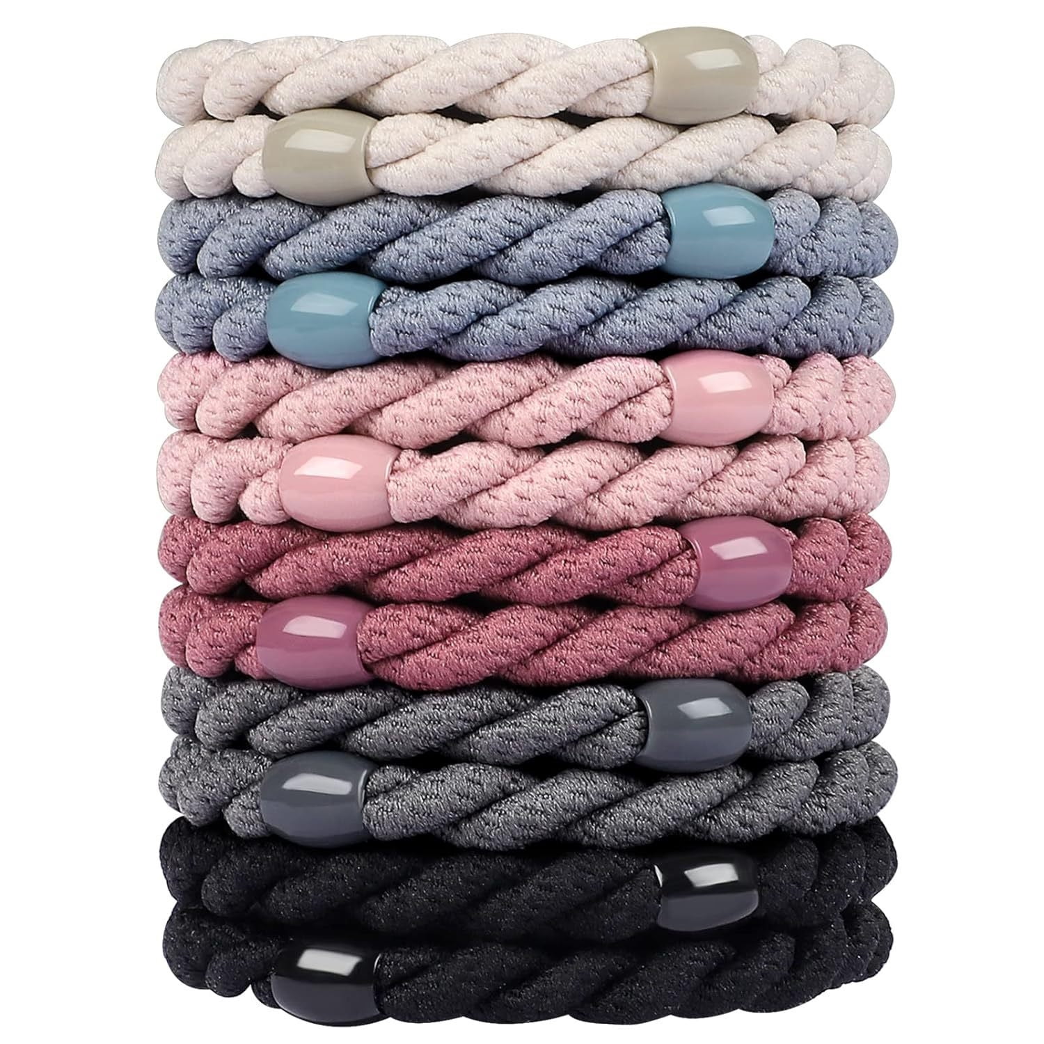 shyuyusa Dough Twists Braid Ponytail Hair Loop for Women, High ...