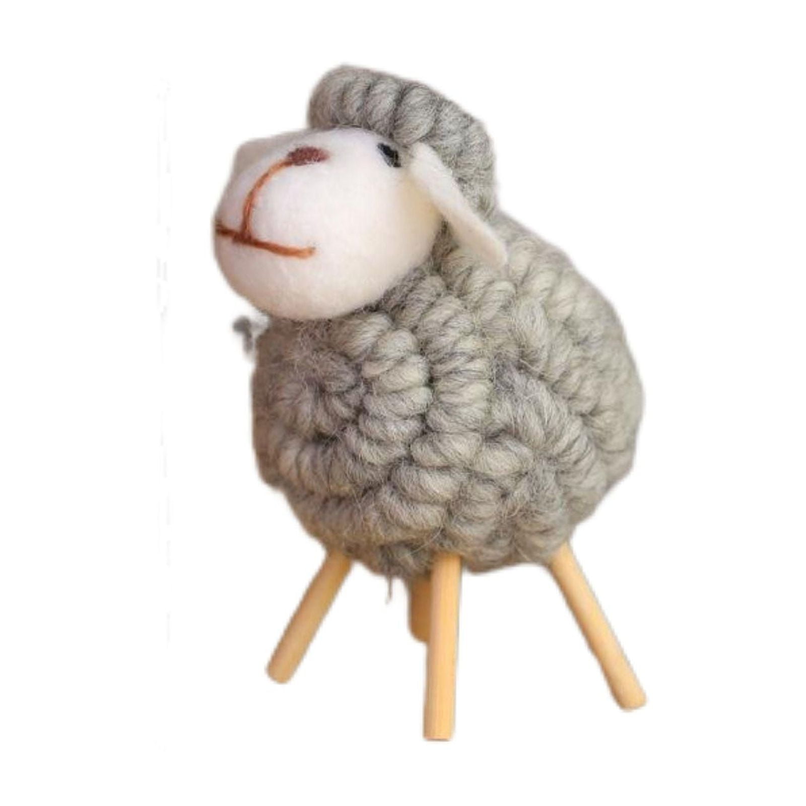 shyuyusa Felts Sheep Finished Decoration Christmas Tree Doll Decoration Creatives Ins Nordics ...