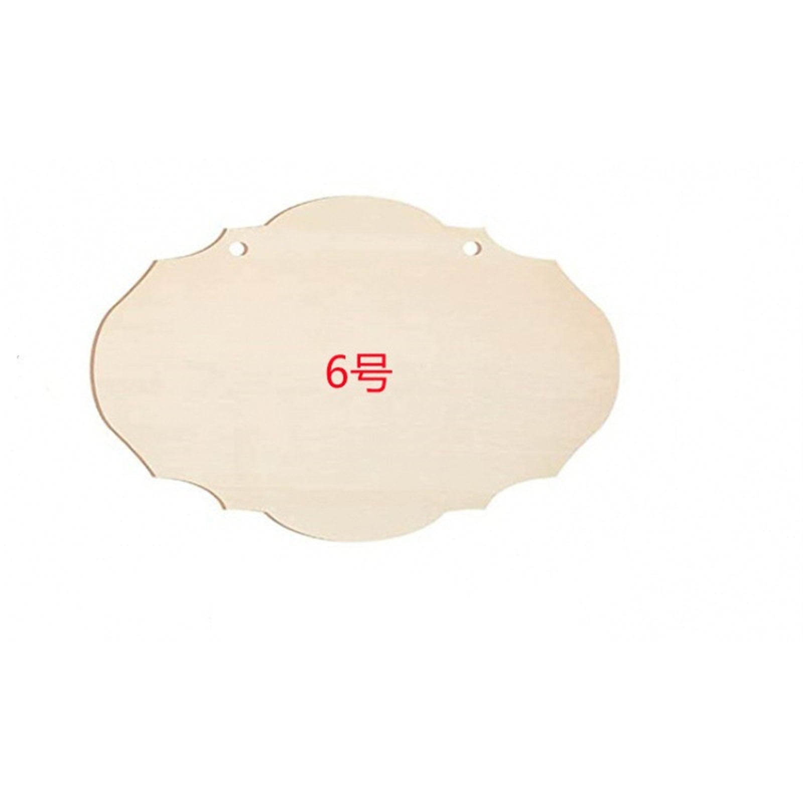shyuyusa Hanging Wood Sign Blank Wood Sign with Jute Rope Blank Wood ...
