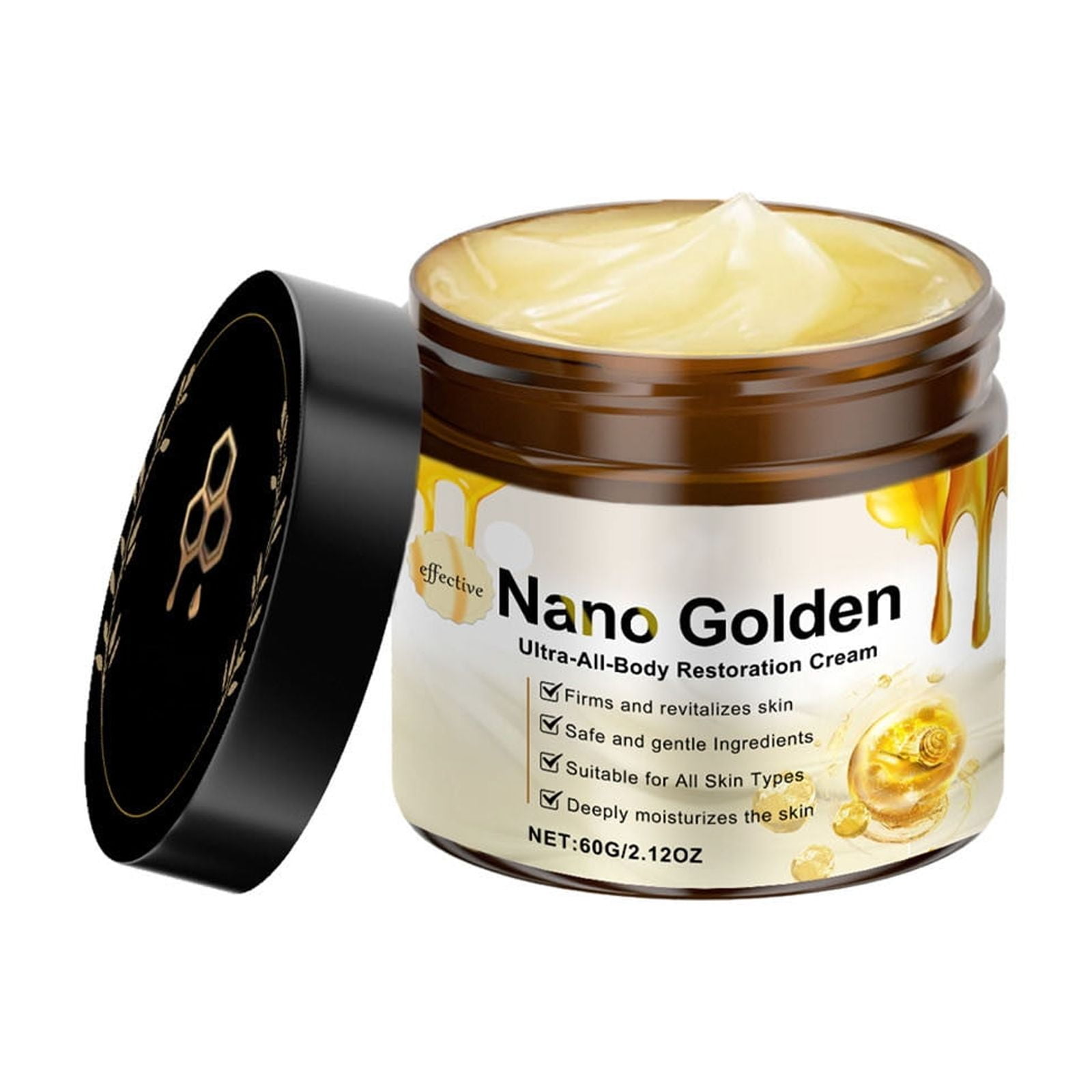 shyuyusa Hydrating Crepe Firming Cream For Neck Chest Arms Legs 2.12 oz ...