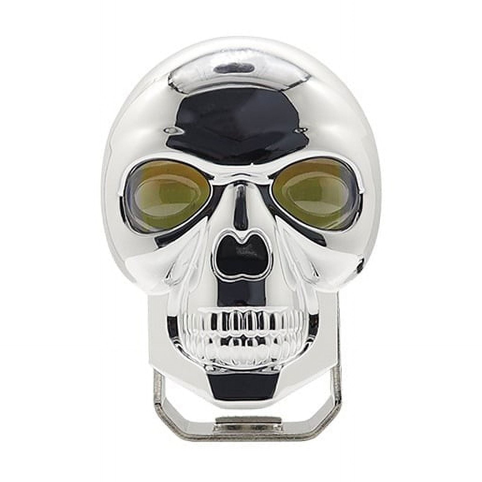 shyuyusa Motorcycle Driving Light LED Pod Light Bar Skull Shape ...