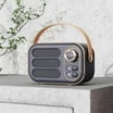 Multifunctional Mini Portable FM Radio Bluetooth Speaker USB TF AUX ...