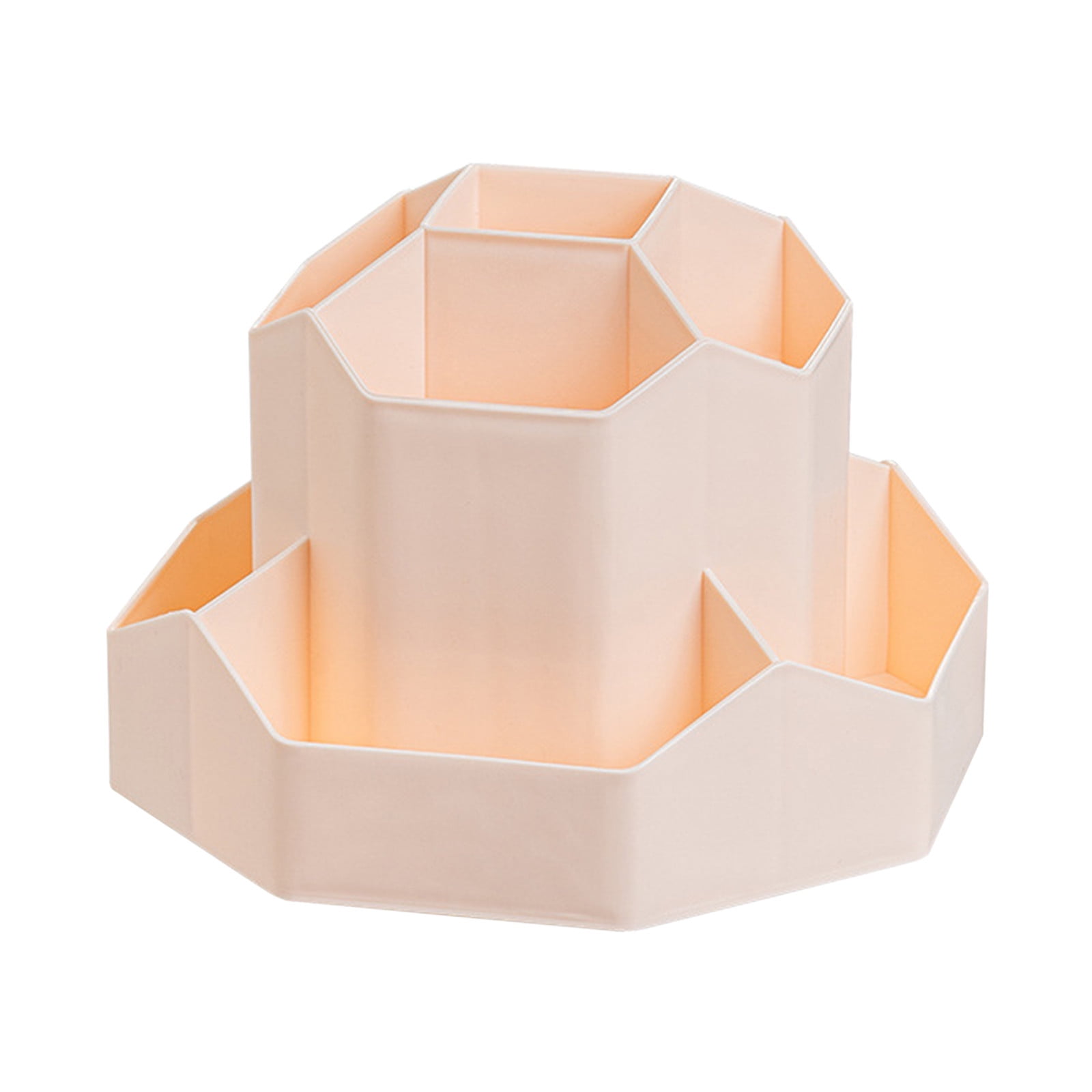 shyuyusa Pencil Case On Rotating Table - 6 Compartment Pencil Case for ...