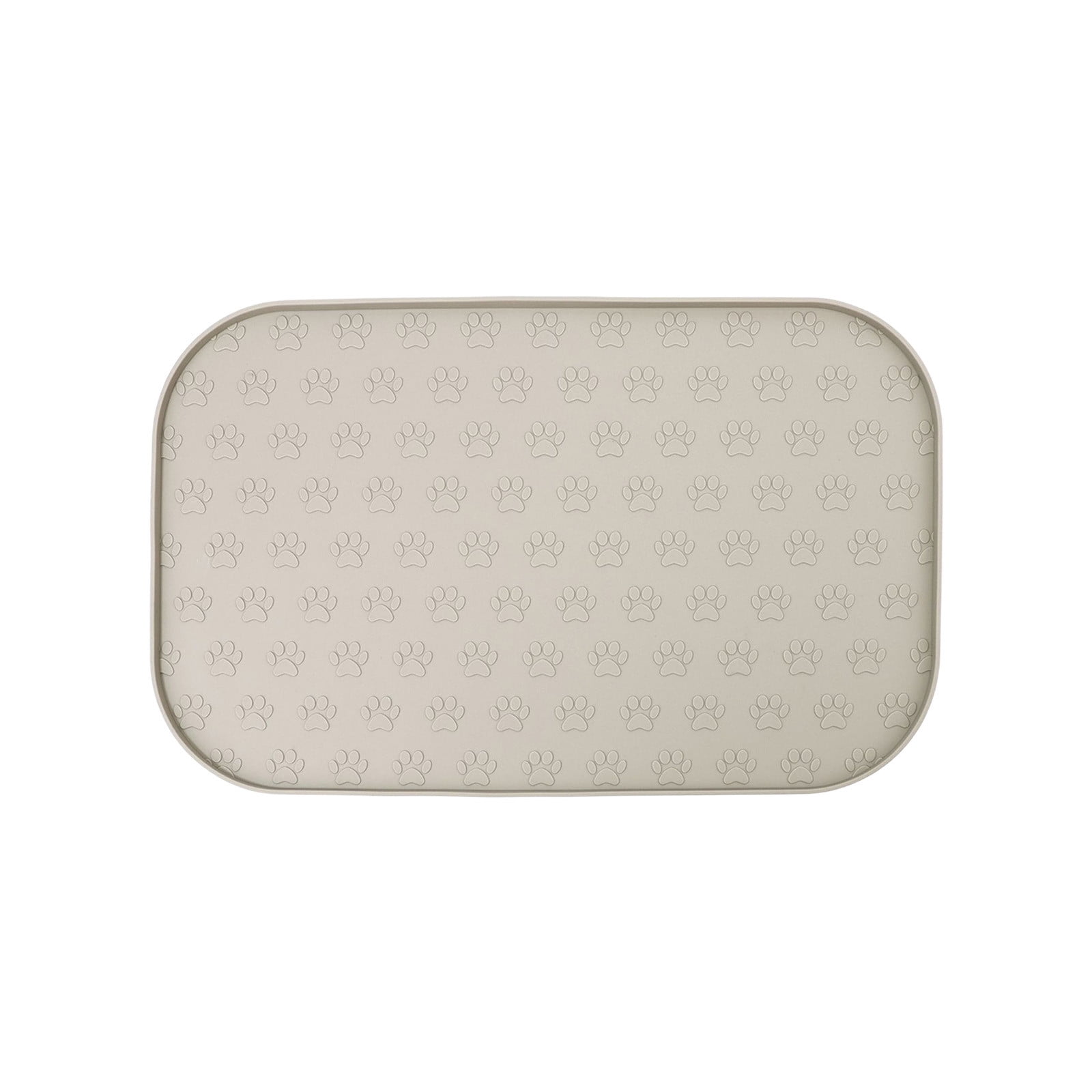 shyuyusa Rectangular Silicone Pet Mat - Non-Slip Spill-Proof Placemat ...