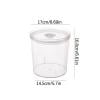 shyuyusa Sealed Bucket Grocery Snacks Transparent Food Display Bucket ...