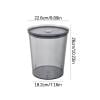 shyuyusa Sealed Bucket Grocery Snacks Transparent Food Display Bucket ...