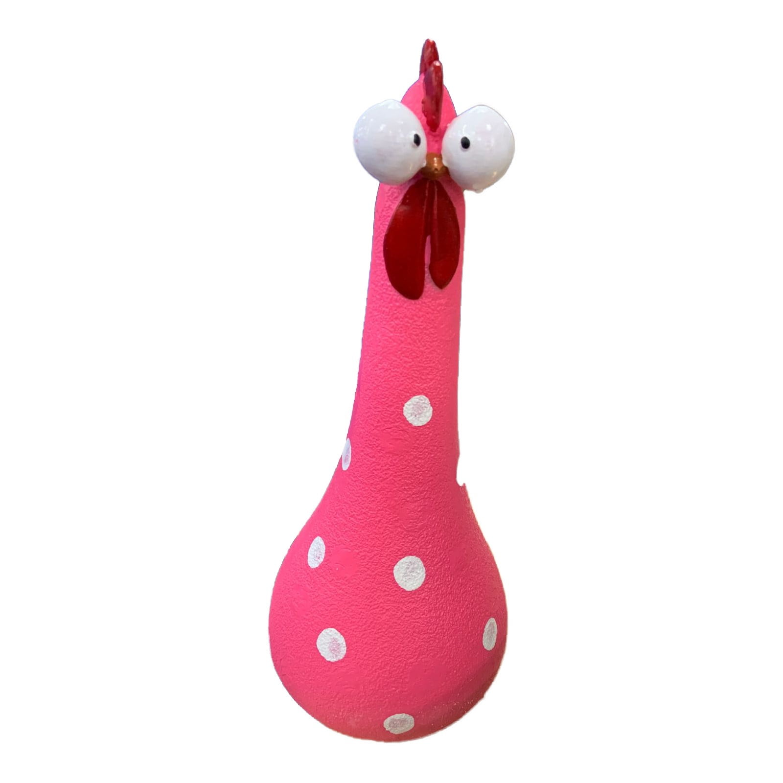 shyuyusa Silly Chicken Decor Silly Concrete Chickens Resin Rooster ...