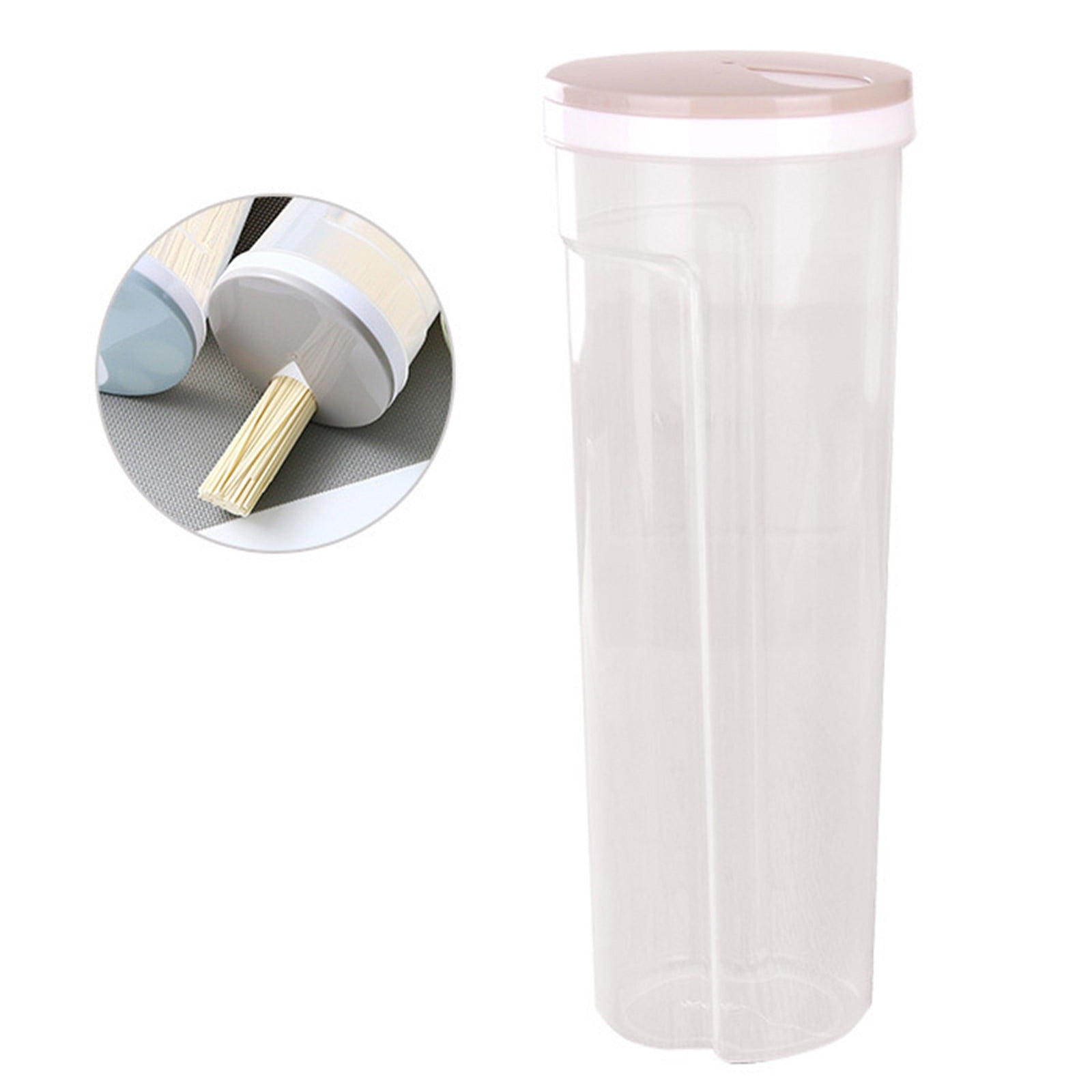 shyuyusa Transparent Buckle Dry Storage Jar Plastic Jars with Lids ...