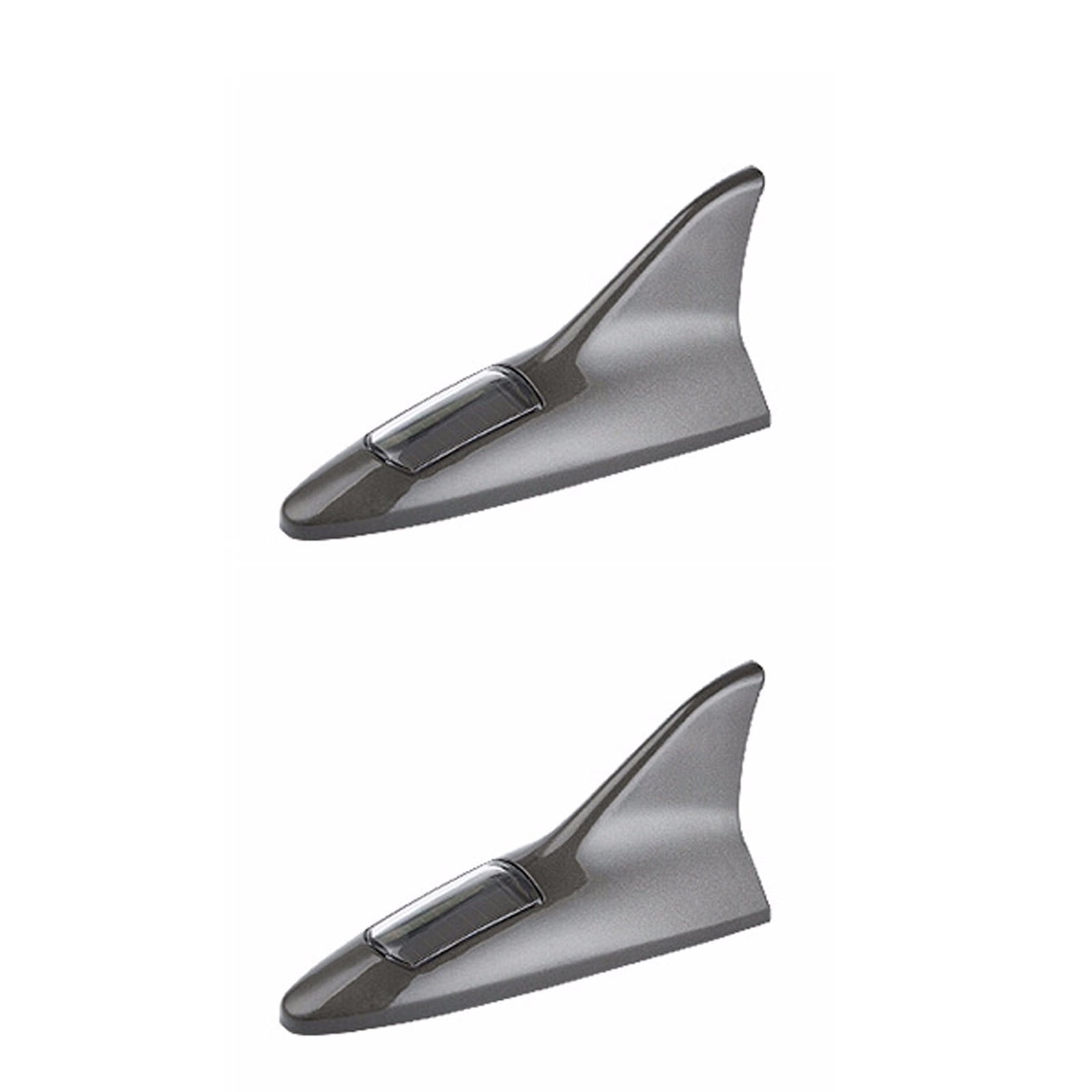 shyuyusa Universal Shark Fin Warning Light not Antenna, Solar Power Car ...