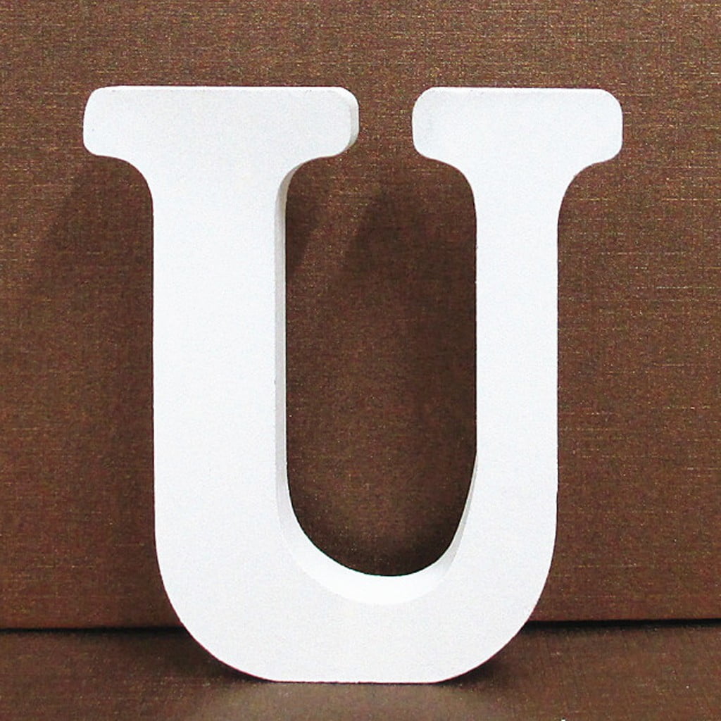 shyuyusa Wood Wooden Letters Log Alphabet Wooden Alphabet Wall Letter ...
