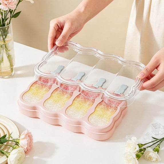sicle Mold Set – Press & Release Deicing, Food-Grade Safe, Multipurpose ...