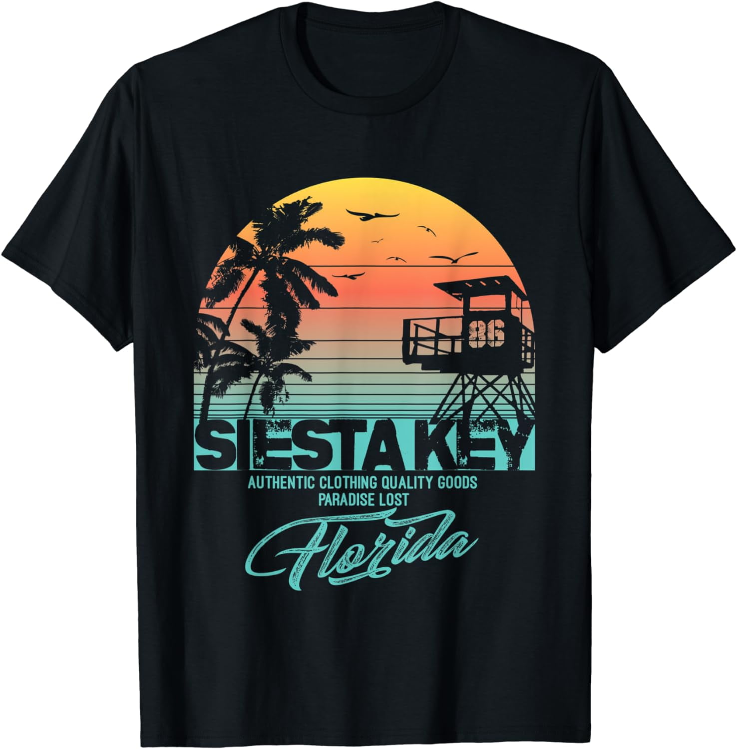 siesta key Florida beach shirt - Walmart.com