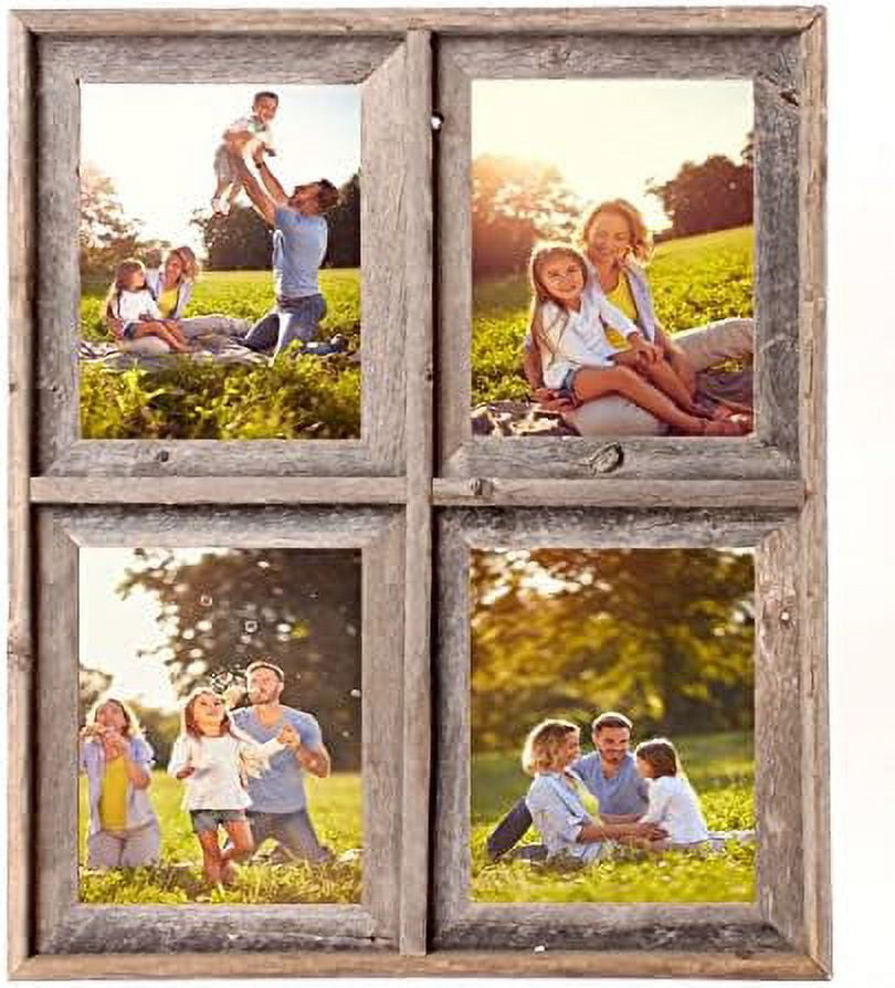 | signature collage frame - 100% up-cycled genuine reclaimed wood (4-8 ...