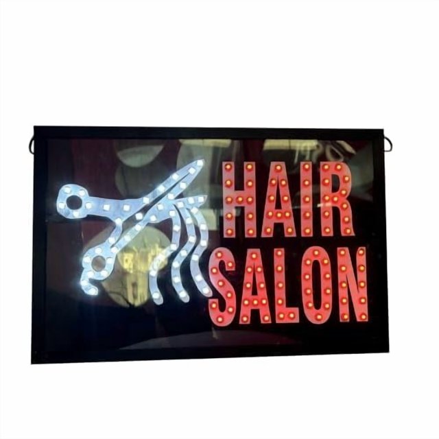 signs and arts Hair Salon Sign 12inch x 18 inch for premium hair salon ...