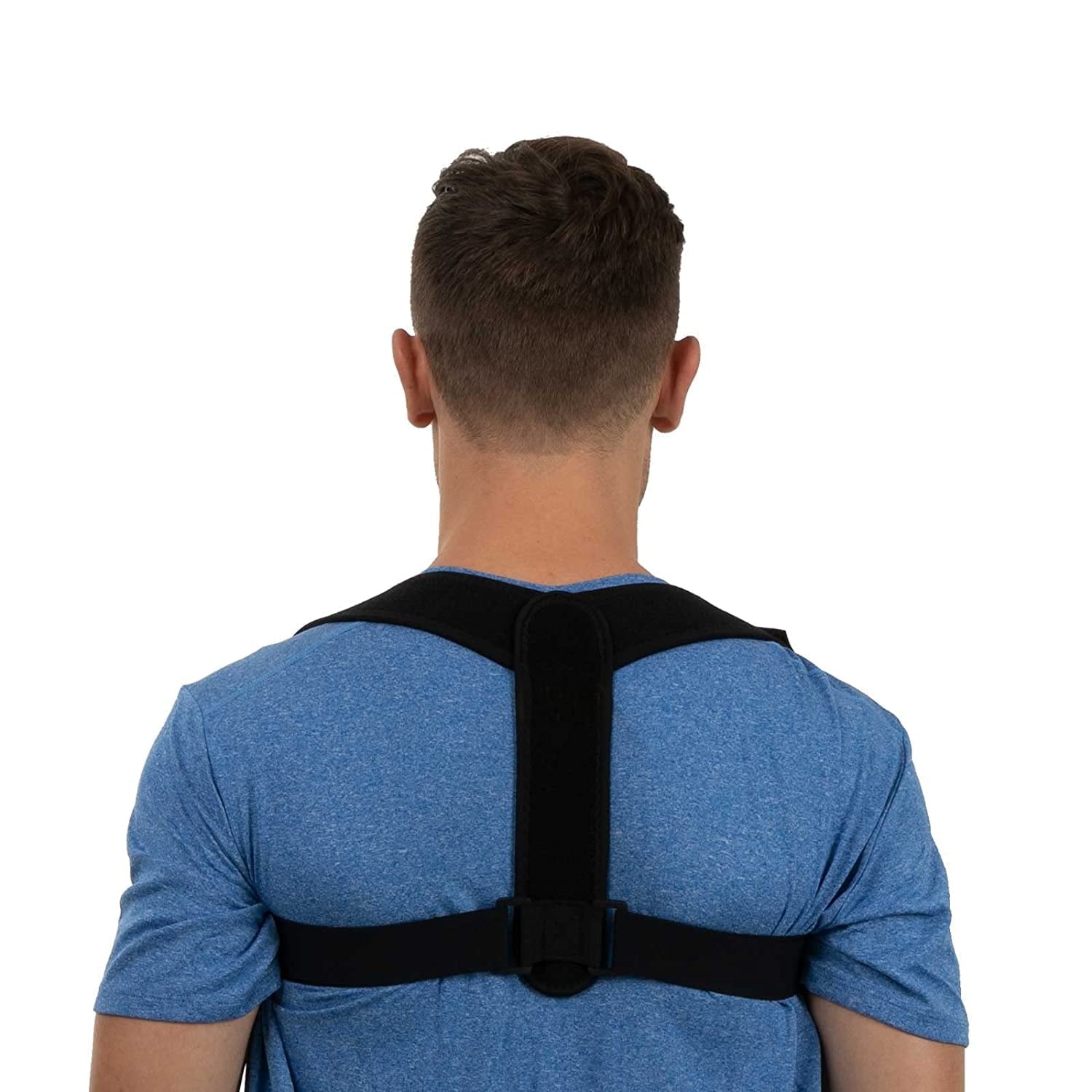 SIISLL Posture Corrector for Men and Women, Adjustable Back Brace with ...