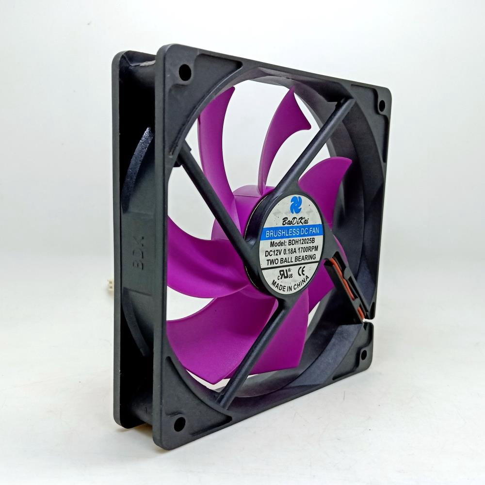 silence quiet cooling fan 120mm computer fan 12V 1700rpm 0.18A for pc ...