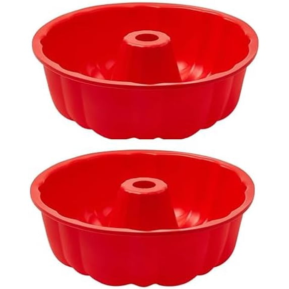 silicone cake pan, silicone Cake Molds, Bakeware Non Stick 10 inch Pan ...