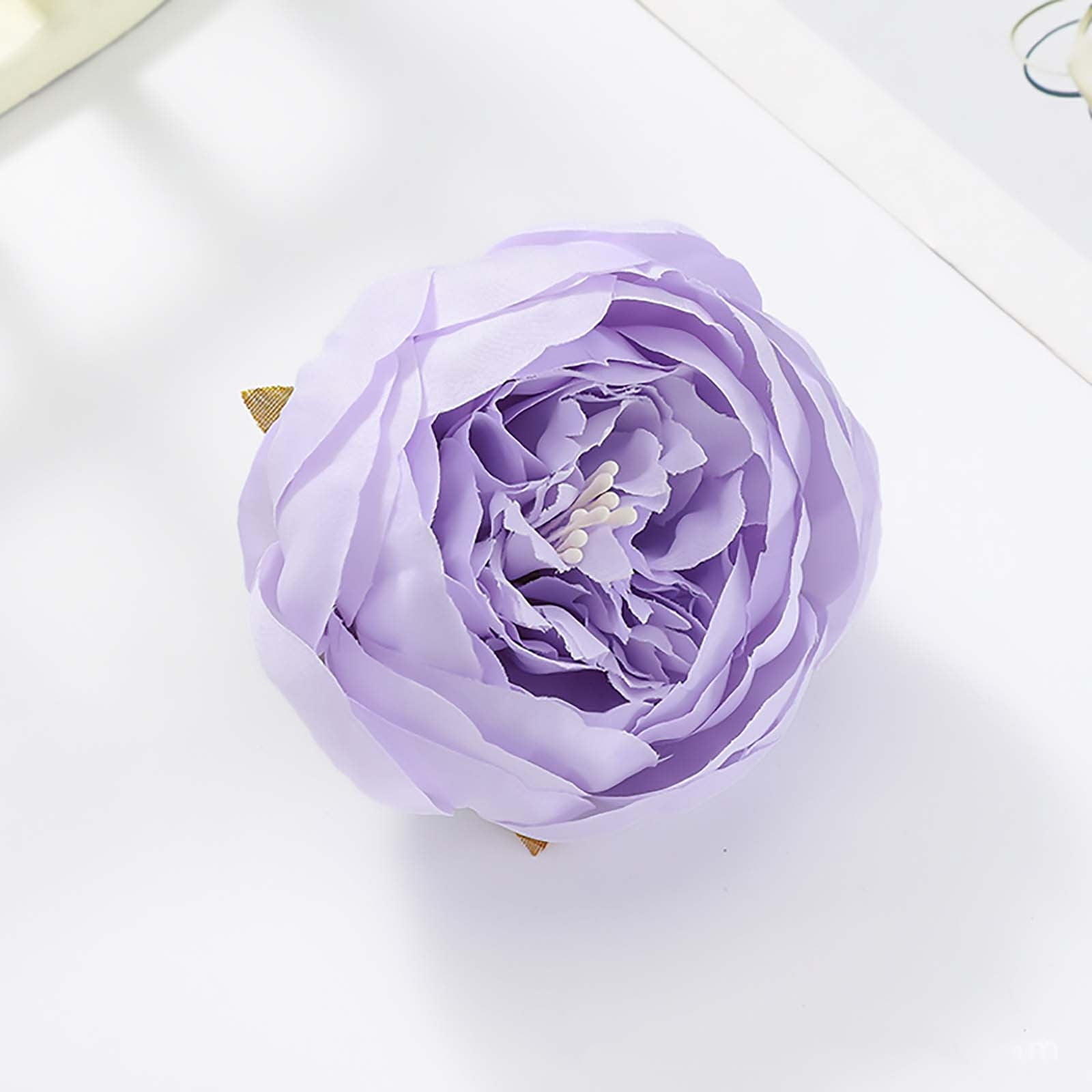 silk Flower Head, Simulation Flower Decoration, Fake Flower Material ...