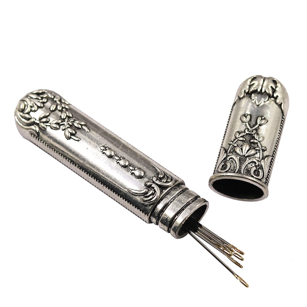 silvery Sewing Needles Holder Storage Case,Versatile Needle Case ...