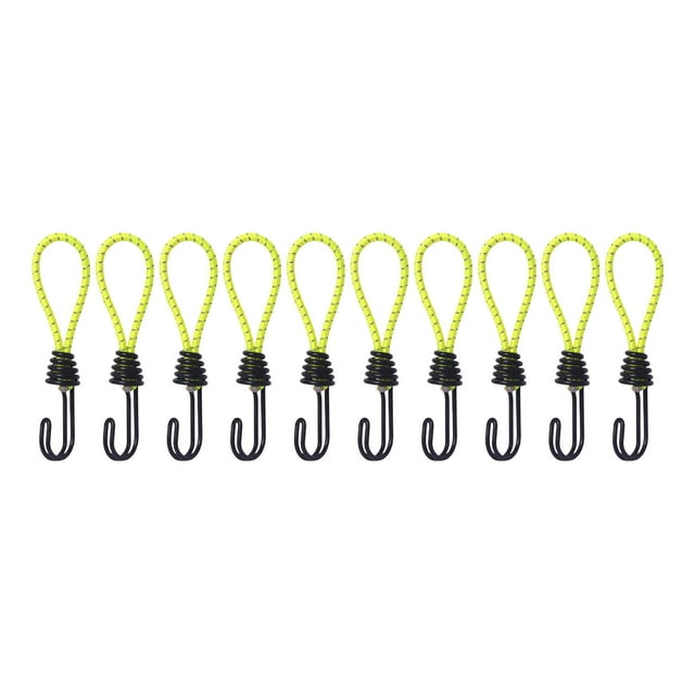 simhoa 10 Pieces Bungee Cord Short Bungee Cord Portable Bungee Strap ...