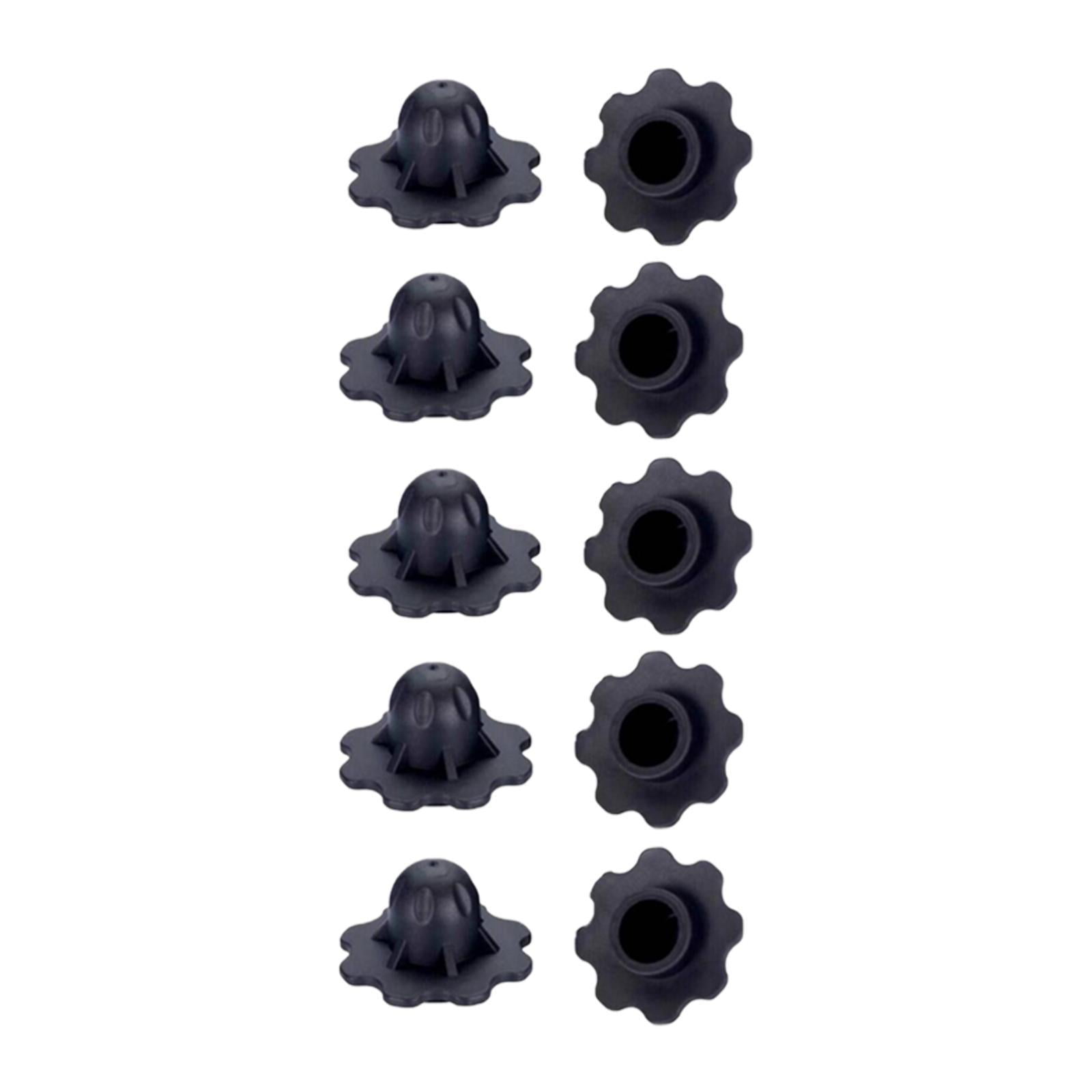 simhoa 10 Pieces Moon Chair Foot Covers Foot Protectors Anti Sinking ...