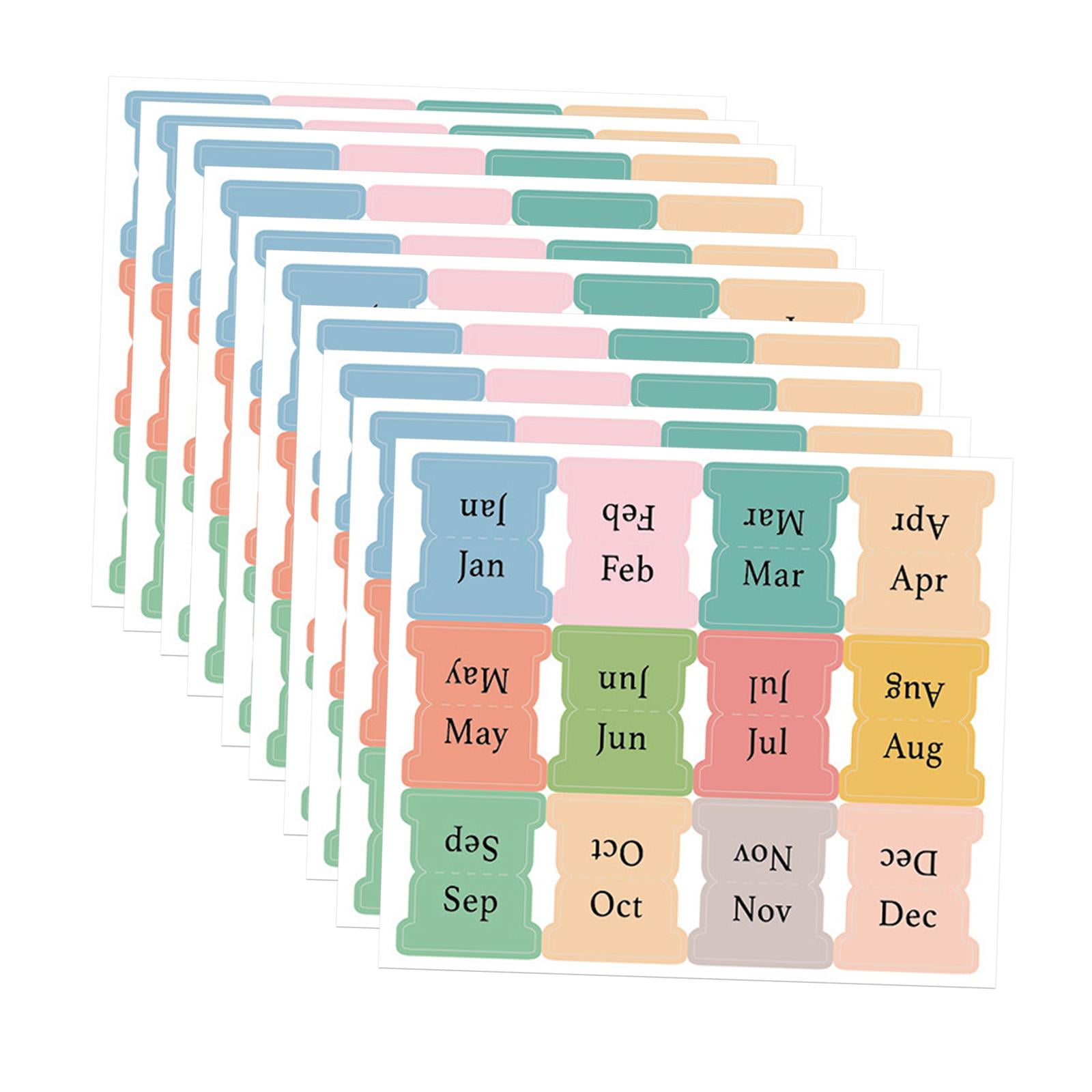 simhoa 10 Sheets Stickers Bible Tabs Study Aid Classification Labels ...