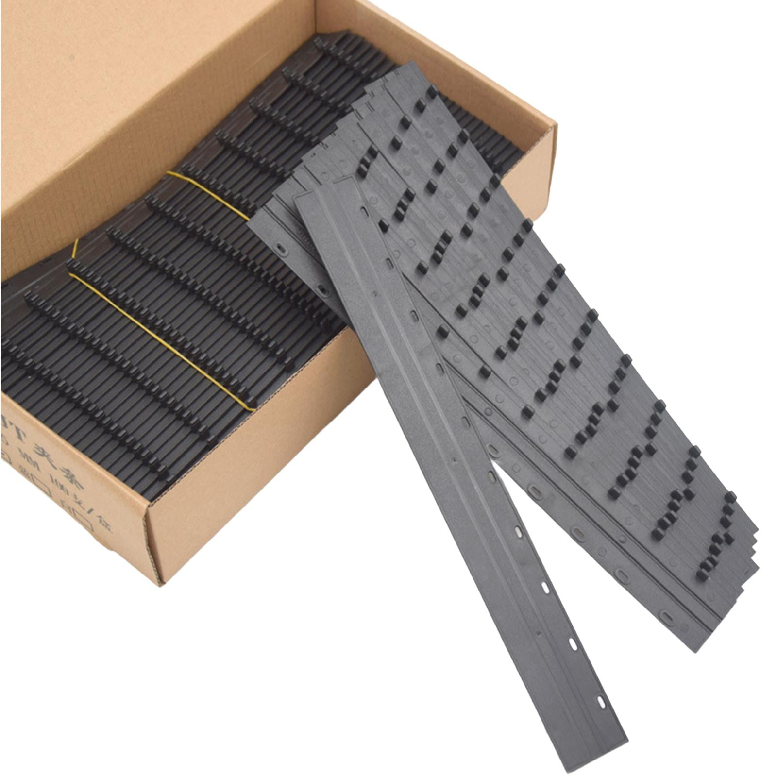 simhoa 100Pcs Binding Bars 10mm Black Binder Accessories A3 A4 Size ...