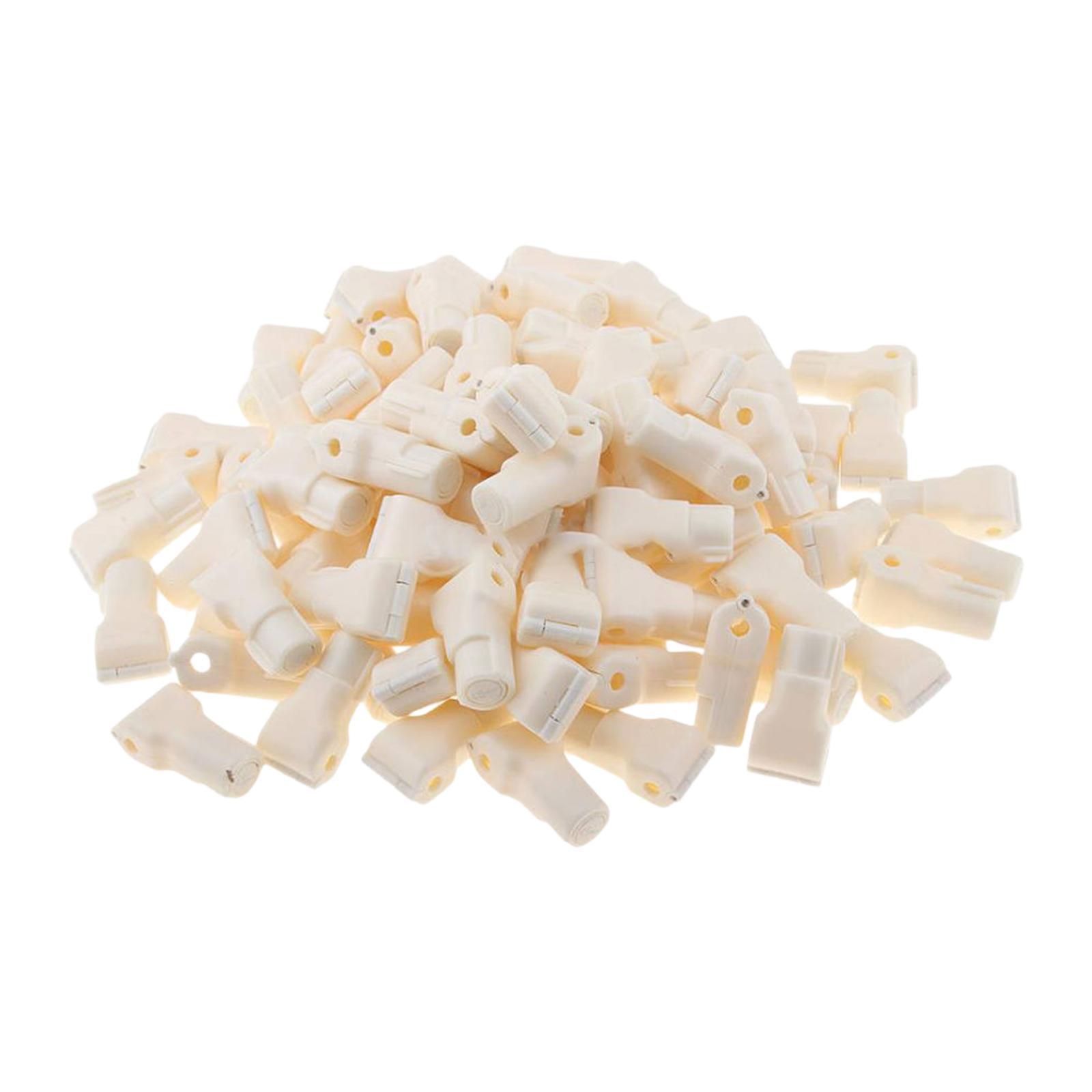 simhoa 100Pcs Peg Hook Stop Lock Prevent The Sweep Theft Equipment ...