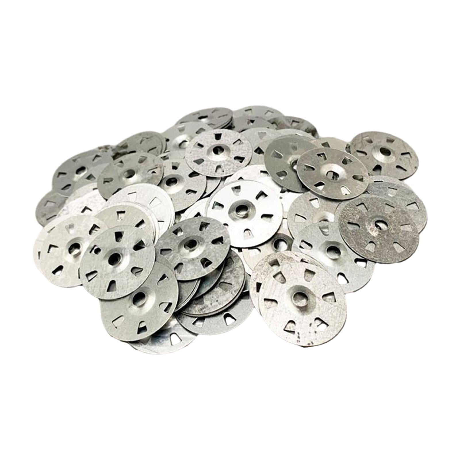 simhoa 200 Pieces Foam Board Fasteners Flat Washers for Screws and Nail ...
