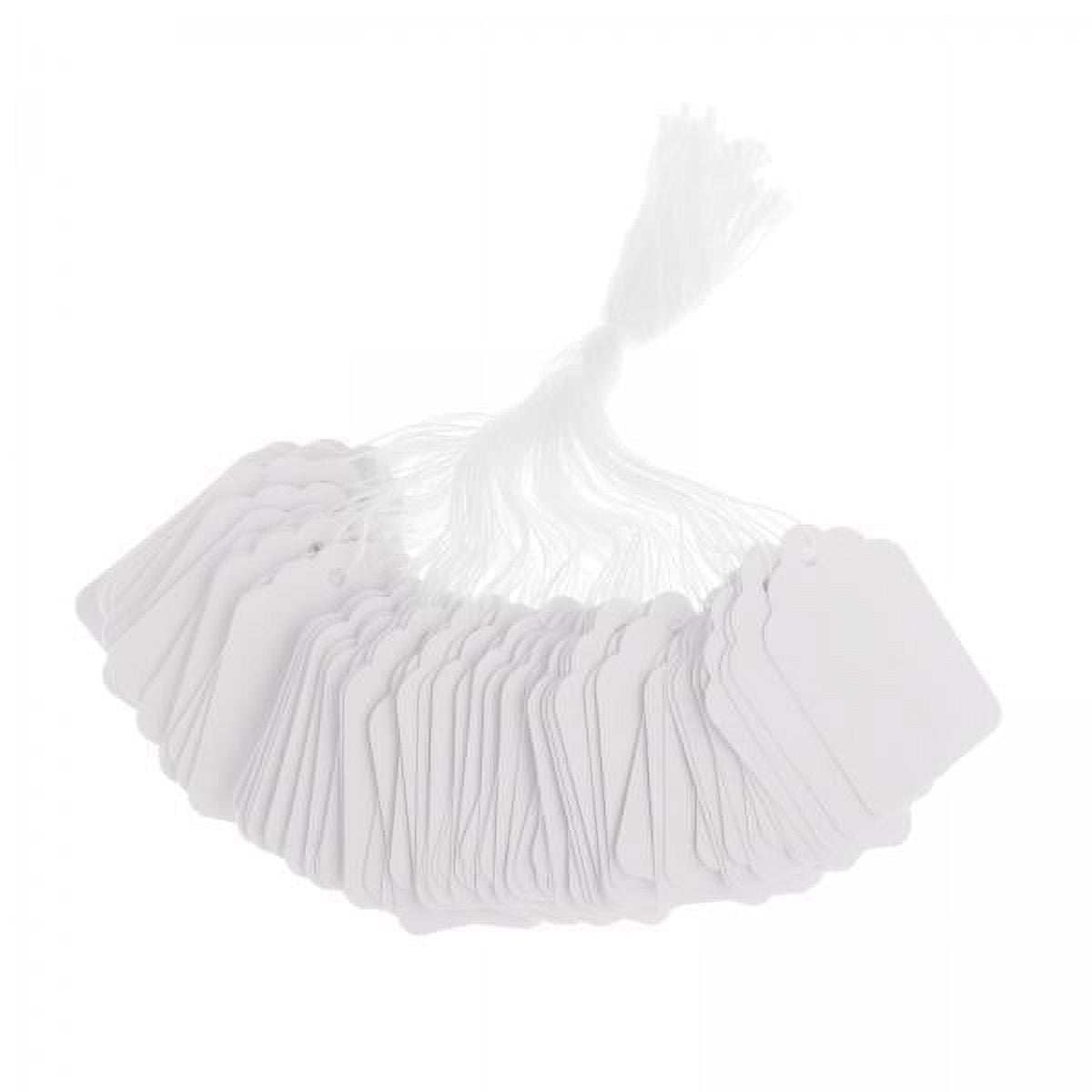 simhoa 2x100Pcs Labeling Tags Blank Gift Tags with String Attached ...